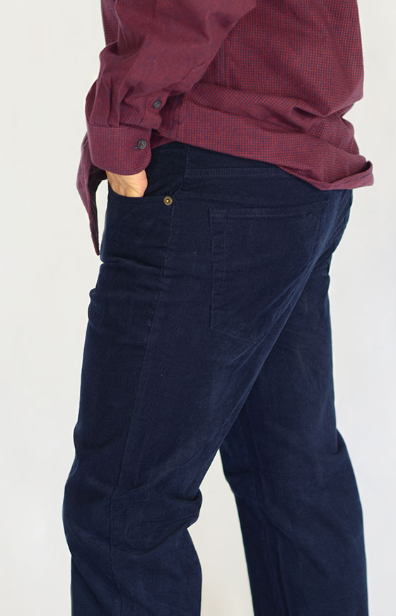 Jeans Cotelé línea delgada