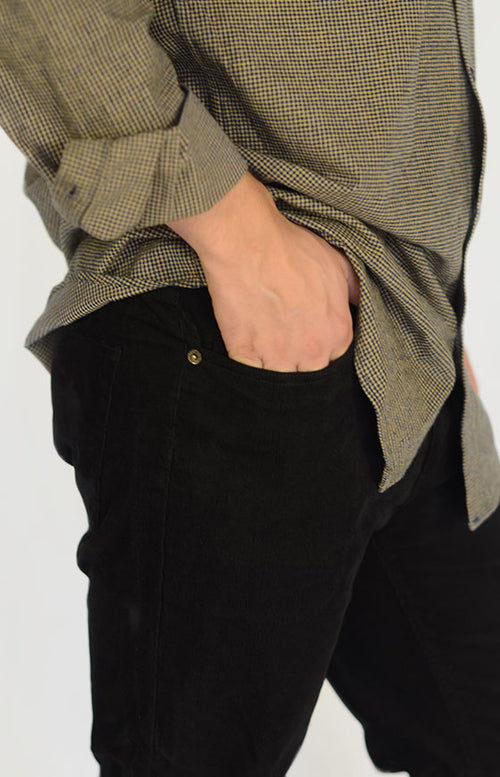 Jeans Cotelé línea delgada