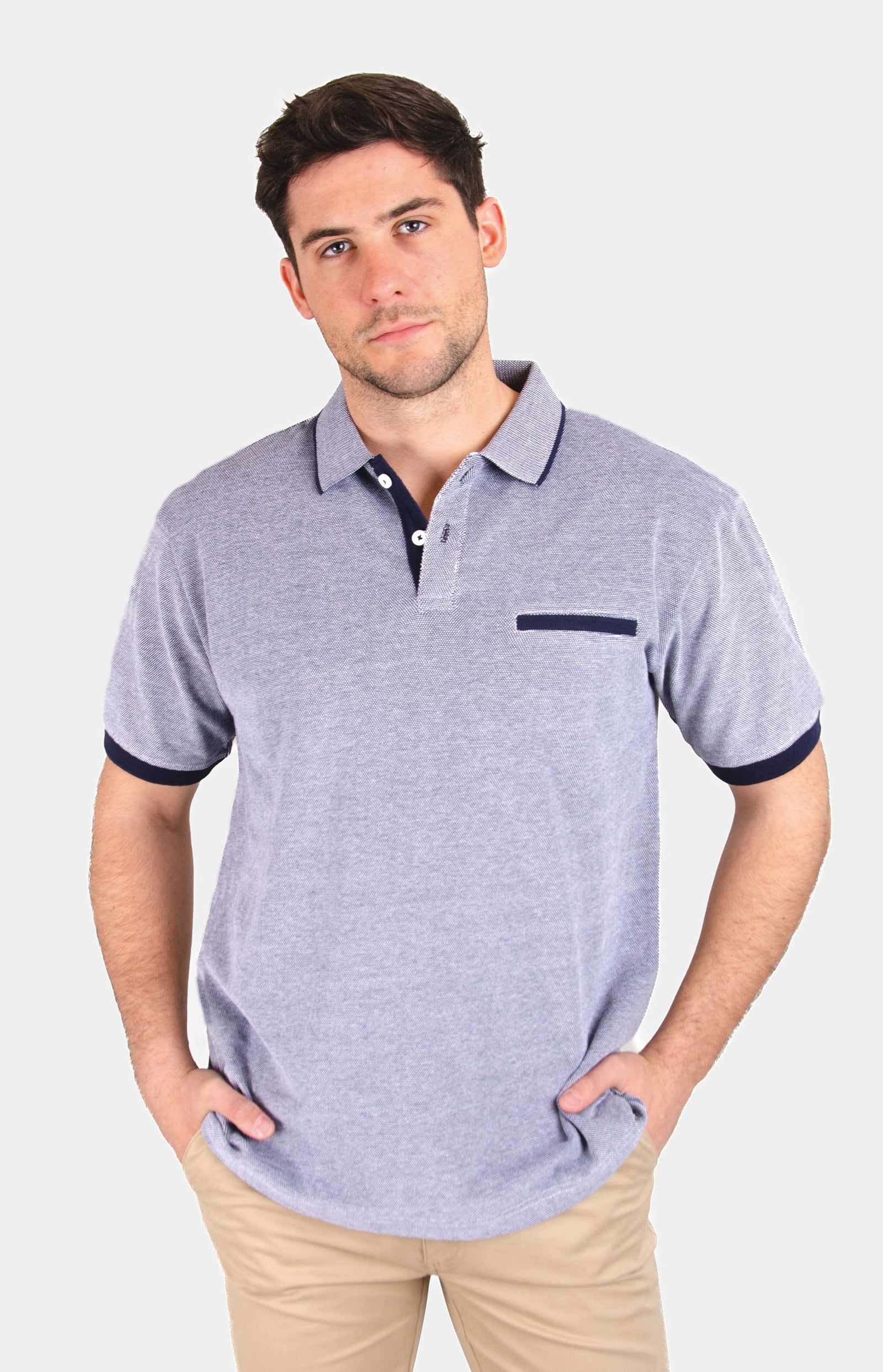 Polera Piqué Oxford
