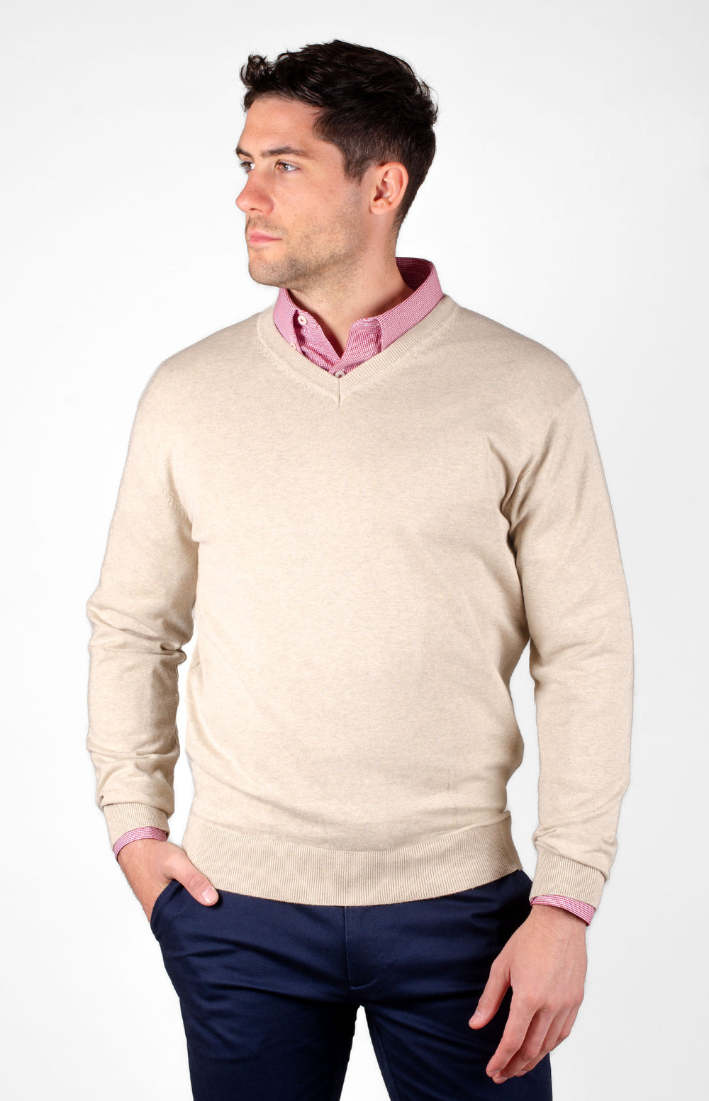 Sweater Cuello V Verano