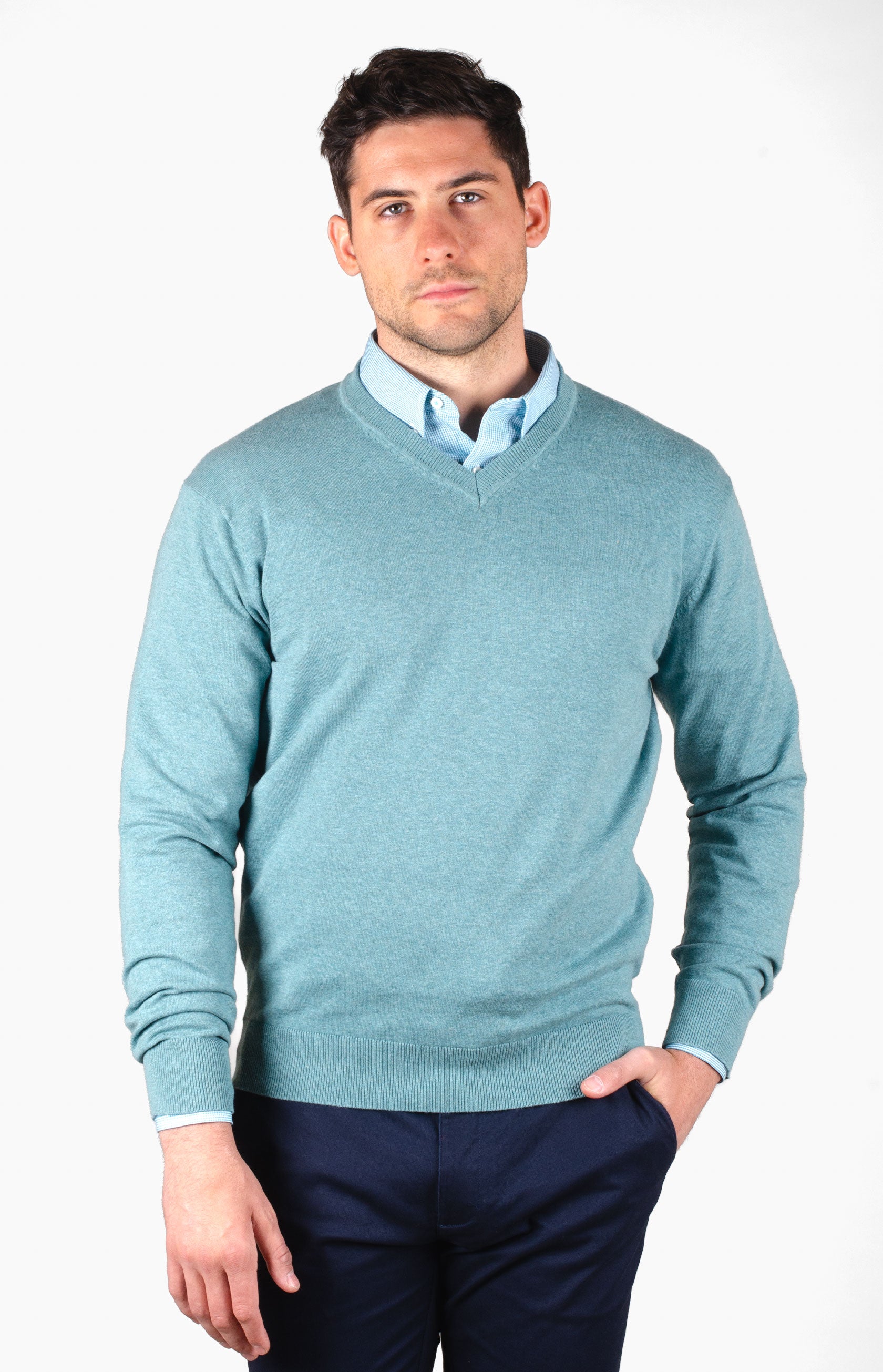 Sweater Cuello V Verano